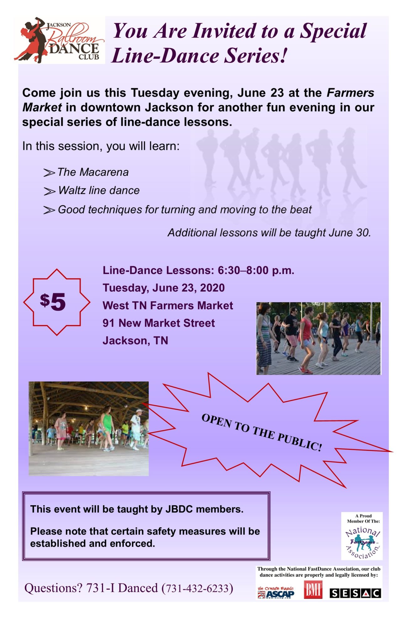 Line Dance Series – Jackson Ballroom Dance Club